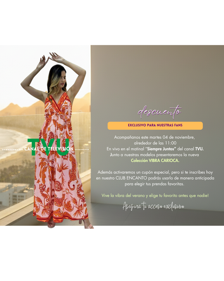 Encanto Carioca – Vestidos y Conjuntos Brasileños con Estilo en Chile
